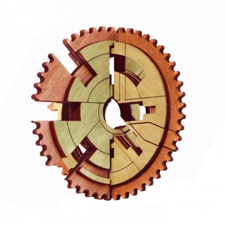Gearly Puzzle - Rompicapo In Legno - kubekings.it