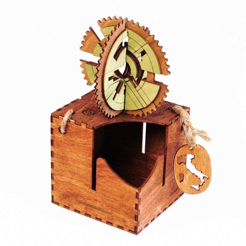 Gearly Puzzle - Rompicapo In Legno - kubekings.it