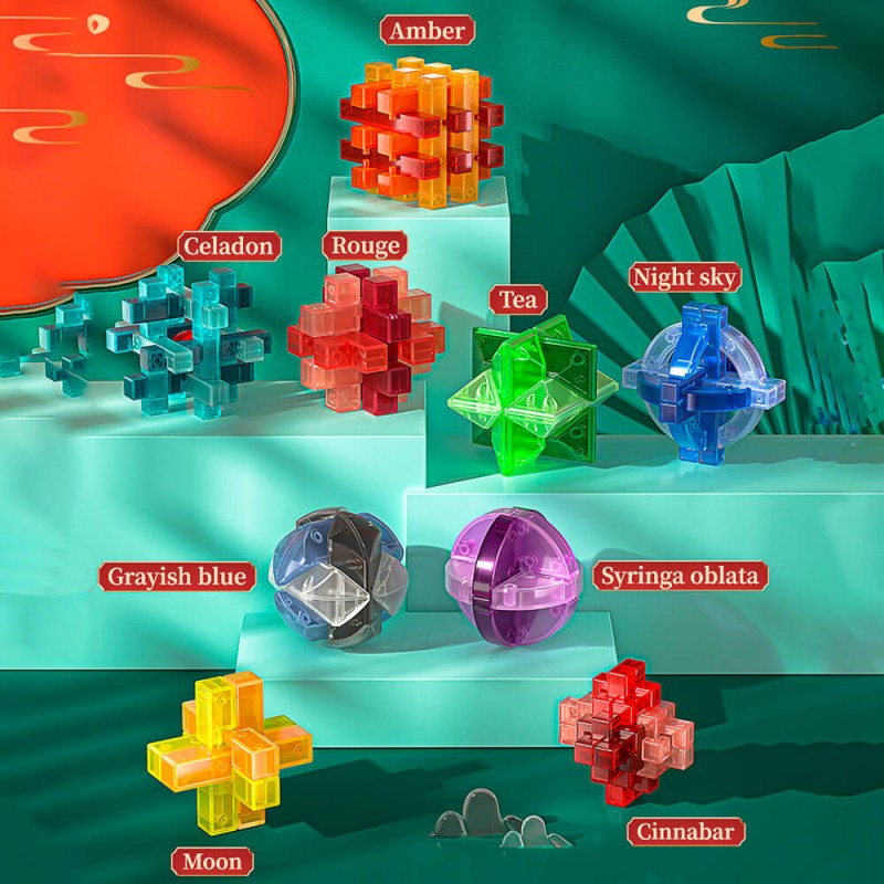 Pacchetto Puzzle Qiyi Kongming Lock - kubekings.it