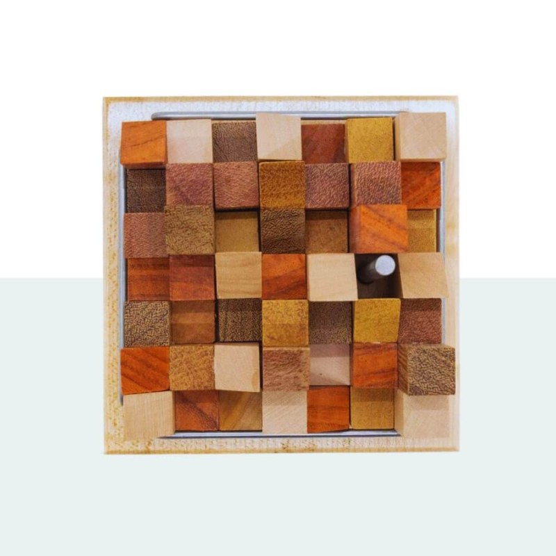 Rompicapo: Skyline Mini - Puzzle in legno da imballaggio