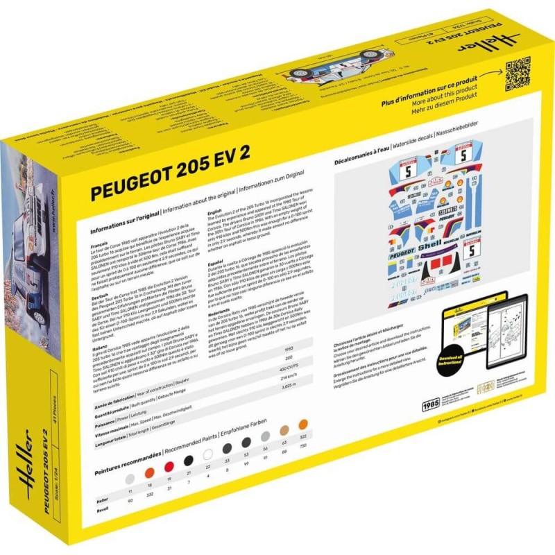 Ottieni la Peugeot 205 EV 2 di Airfix e completa la tua collezione! 🚗💥