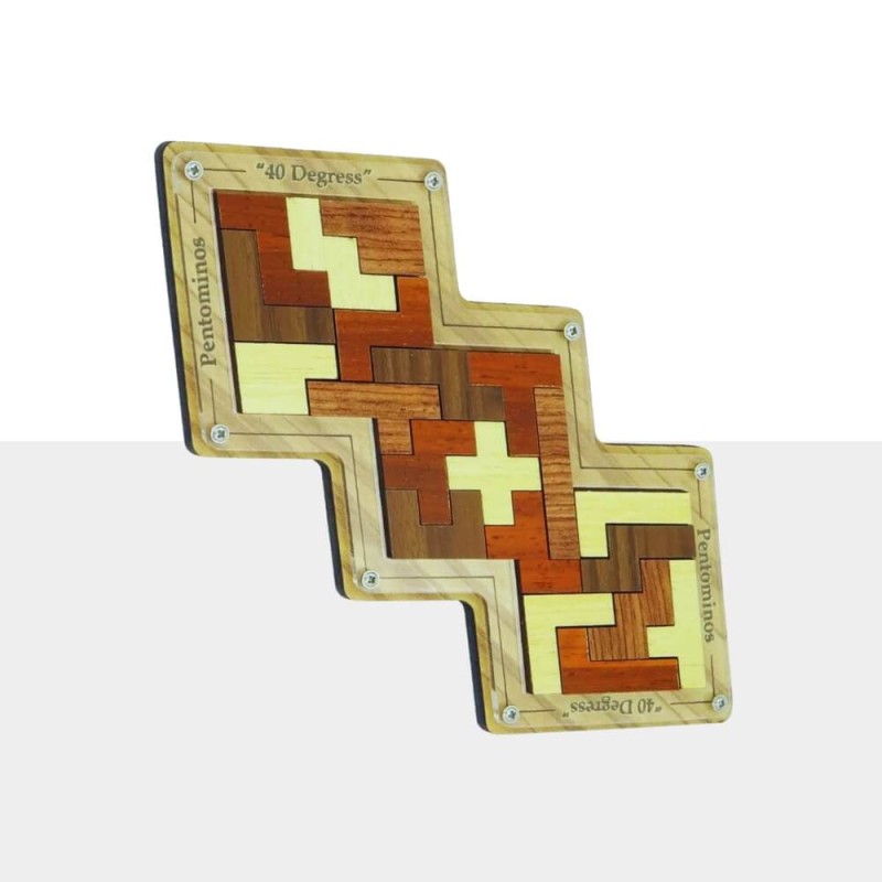 🧩 Pentomini a 40 gradi: il puzzle del designer Jürgen Reiche