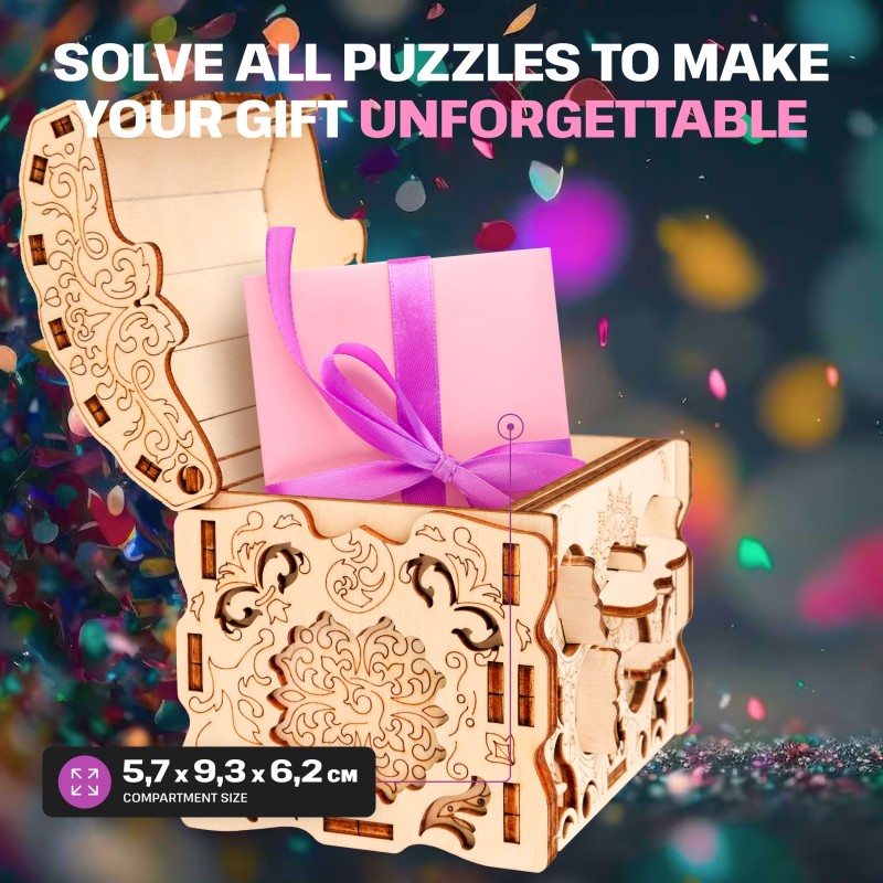 Secret Treasure Box - 3D Puzzle