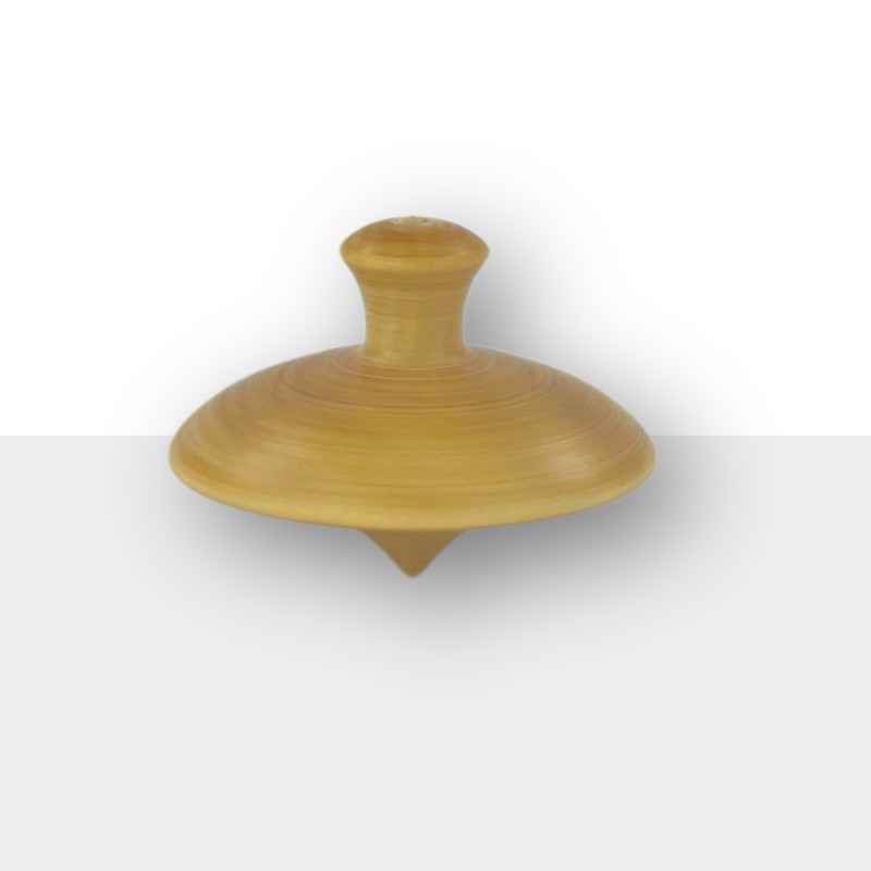 Trottola in legno fatta a mano - Divertimento senza tempo - Kubekings