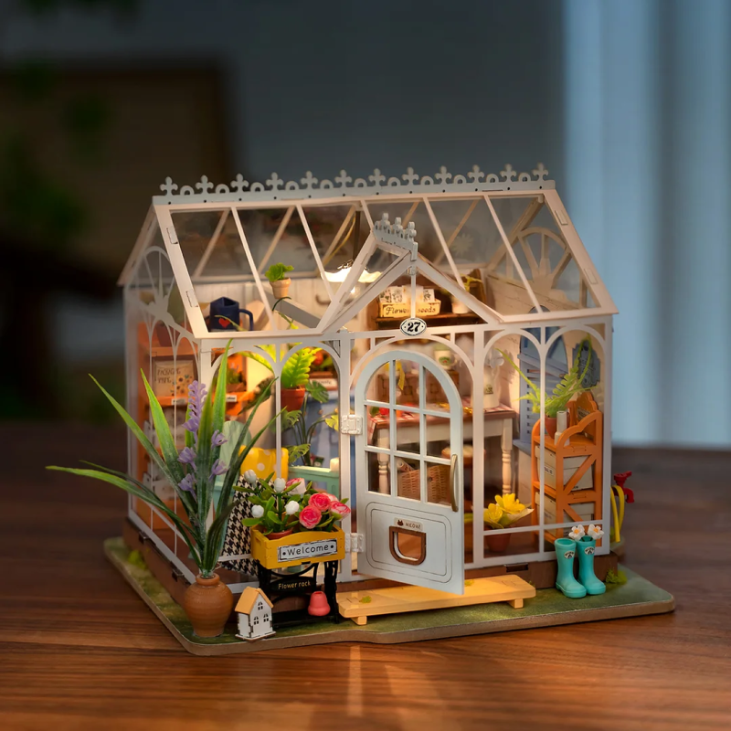 🏡 Kit per il giardino della casa dei sogni Robotime - Crea la tua miniatura