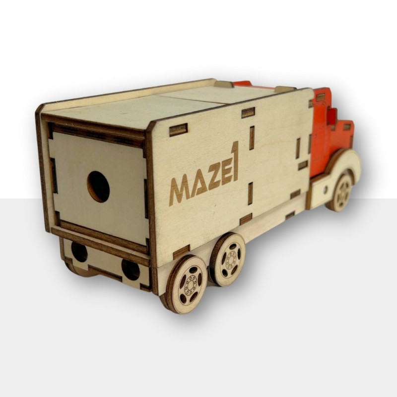 Maze1 Truck Escape Box 🚚 - Scatola segreta - Kubekings