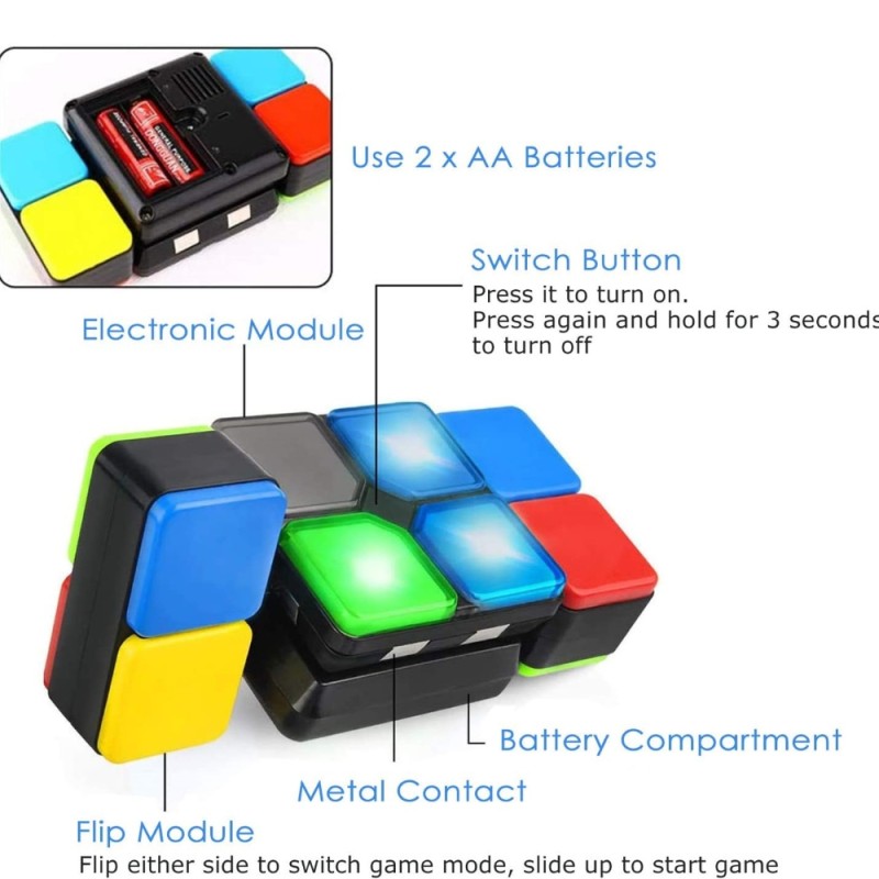 Puzzle elettronico Flipslide - Divertimento per tutte le età 💫