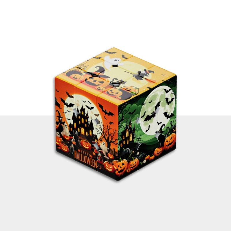 Cubo 3x3 di Halloween: il cubo 3x3 più spettrale 🎃