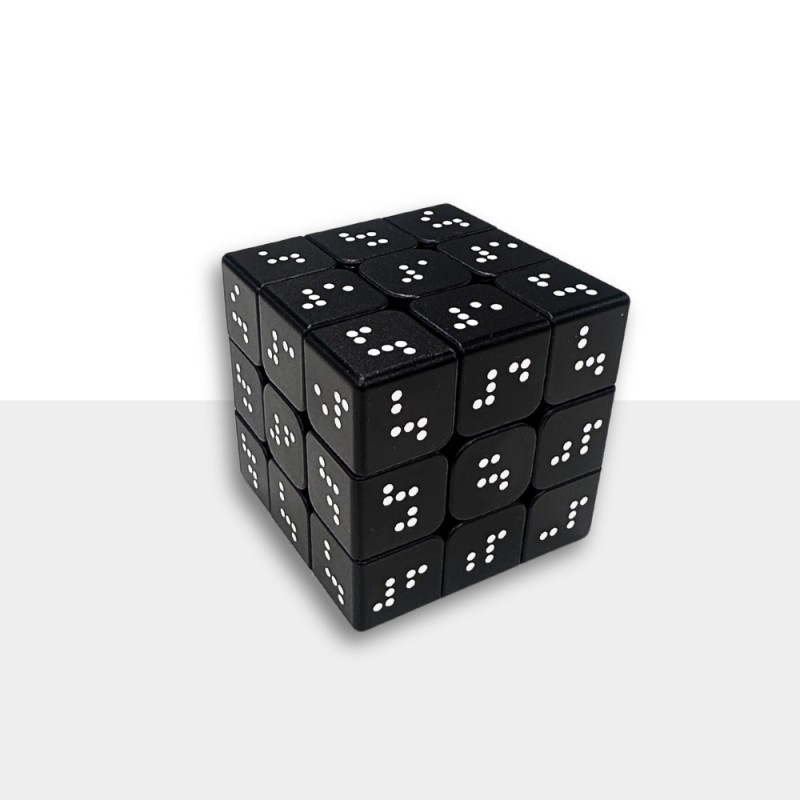 Z-Cube Braille 3x3 - il cubo accessibile per i non vedenti 🧩