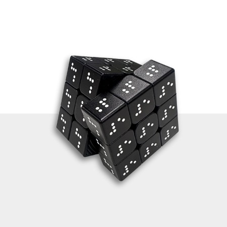 Z-Cube Braille 3x3 - il cubo accessibile per i non vedenti 🧩